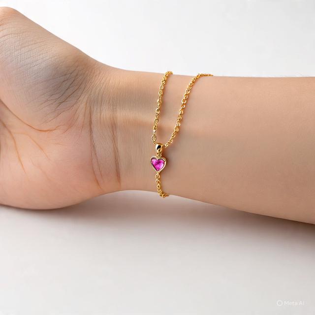 7 Model Gelang Emas Rantai 5 Gram dengan Permata, Jadi Gaya Terpopuler ...