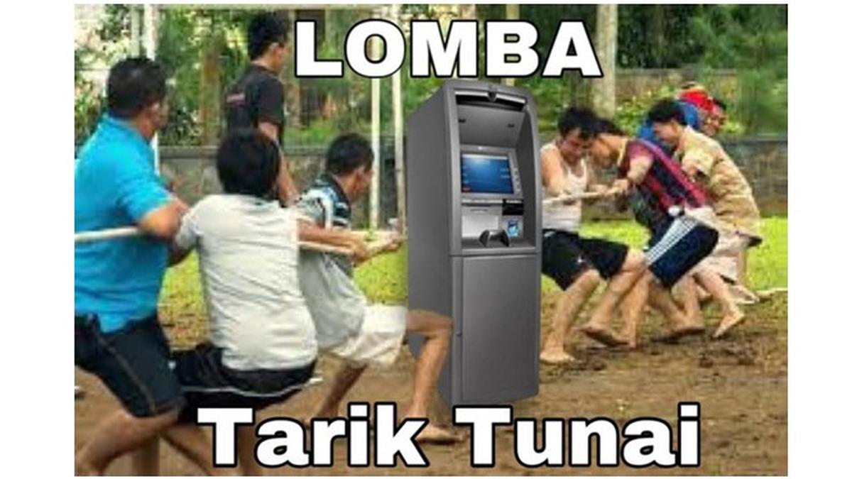 6 Jokes Lomba Tarik Tambang Ini Viral Jadi Meme, Bikin Ketawa