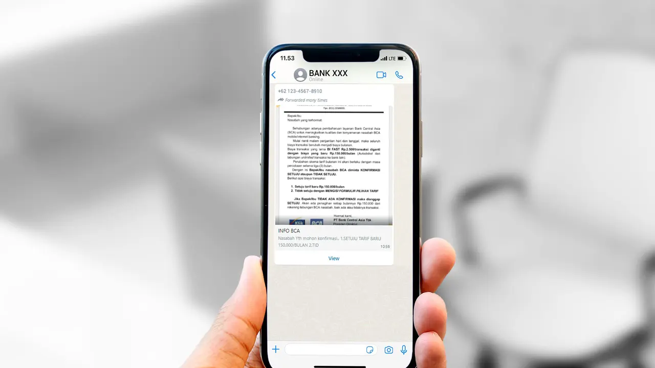 6 Modus Penipuan Baru Via WhatsApp, Foto Buram Hingga Surat Tilang - Hot Liputan6.com