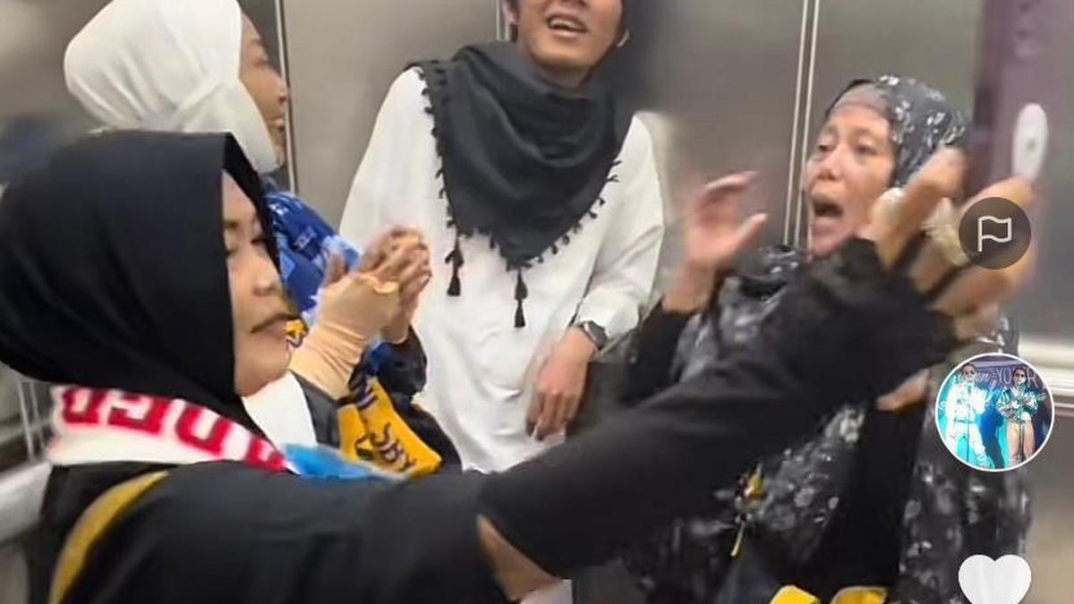 Momen Kocak Gus Iqdam Terjebak dan 'Dibegal' Emak-emak di Dalam Lift di Tanah Suci - Islami ...