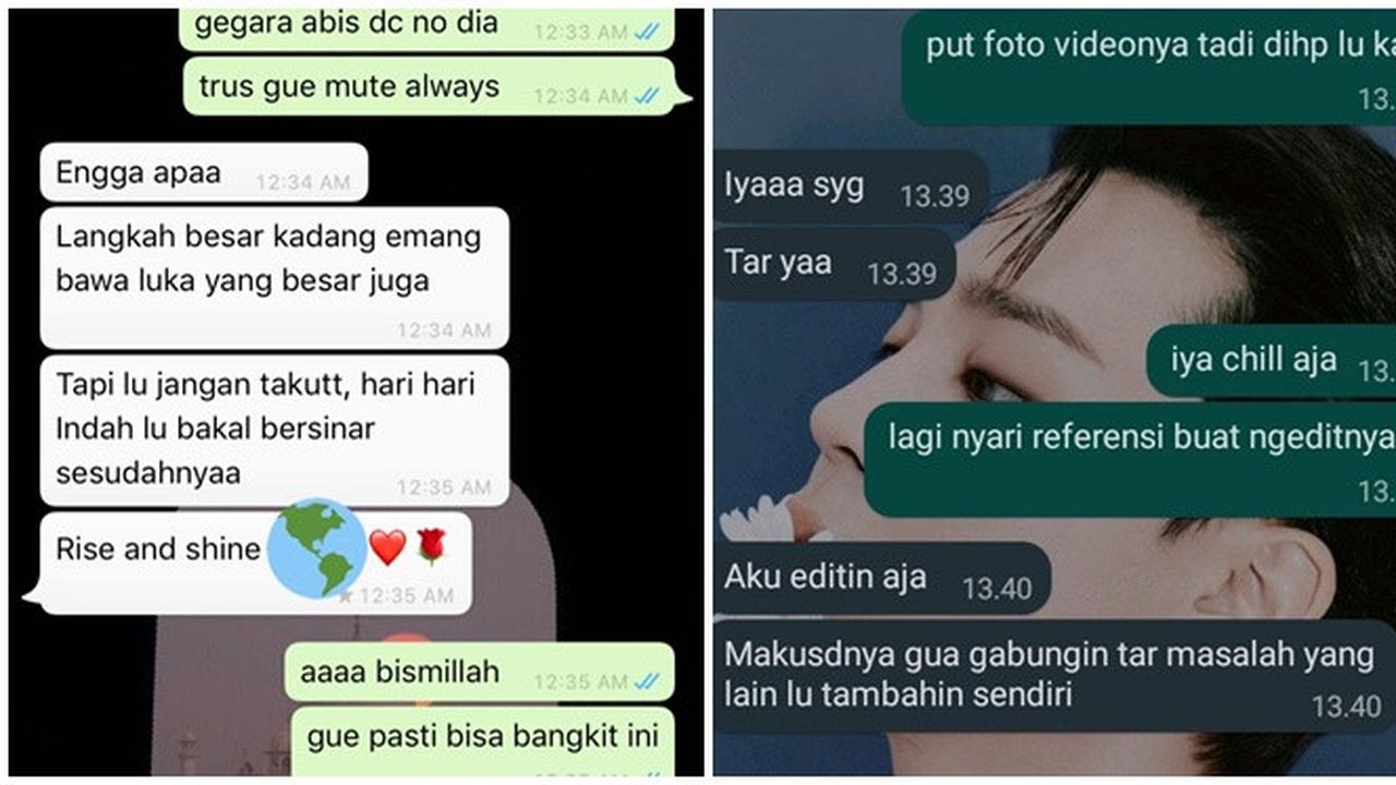 6 Chat Perhatian Cowok ke Teman Cewek Ini Bikin Senyum
