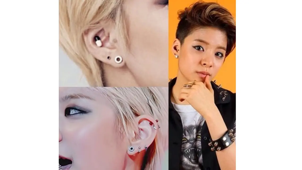 10 Artis Korea dengan `Piercing` Terkeren - ShowBiz Liputan6.com