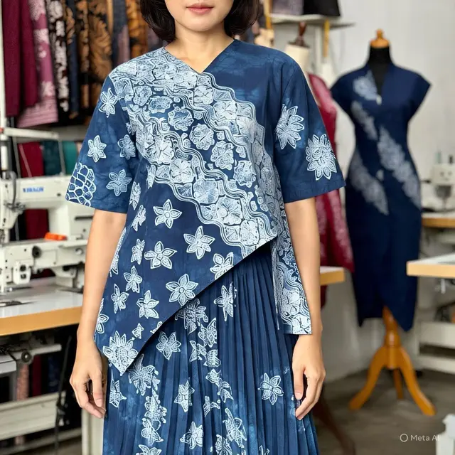 12 Model Baju Batik Atasan dan Bawahan Rok Terbaru 2025, Tampil Elegan ...