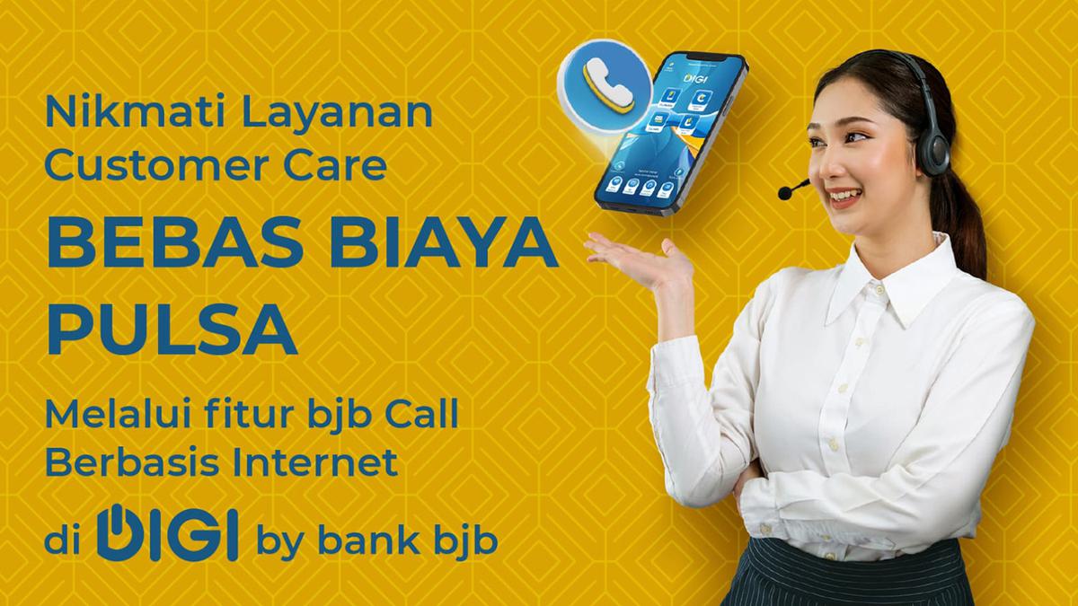 bank bjb Sediakan Layanan Digital Contact Center 24 Jam, Bebas Pulsa!