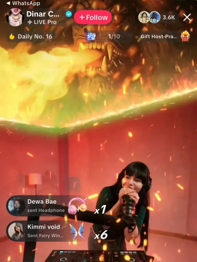 Gebrakan Dinar Candy di TikTok, Sulap Panggung Live Streaming Jadi ...