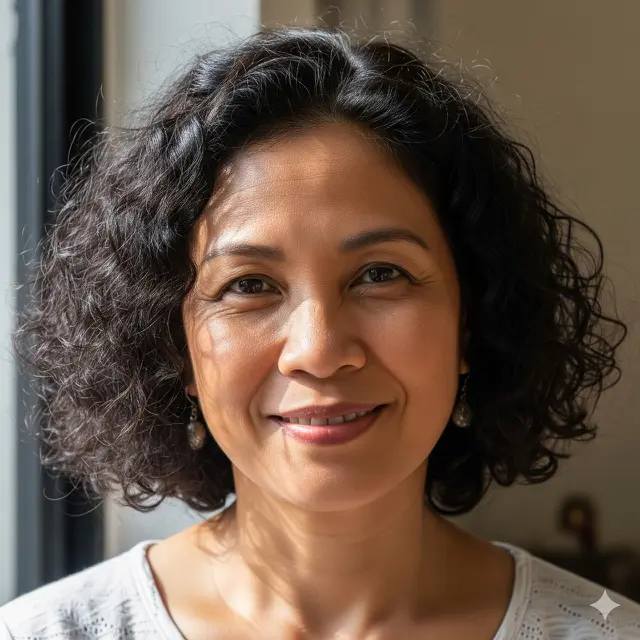 8 Model Rambut Keriting Pendek untuk Wanita 40 Tahun agar Lebih Fresh ...