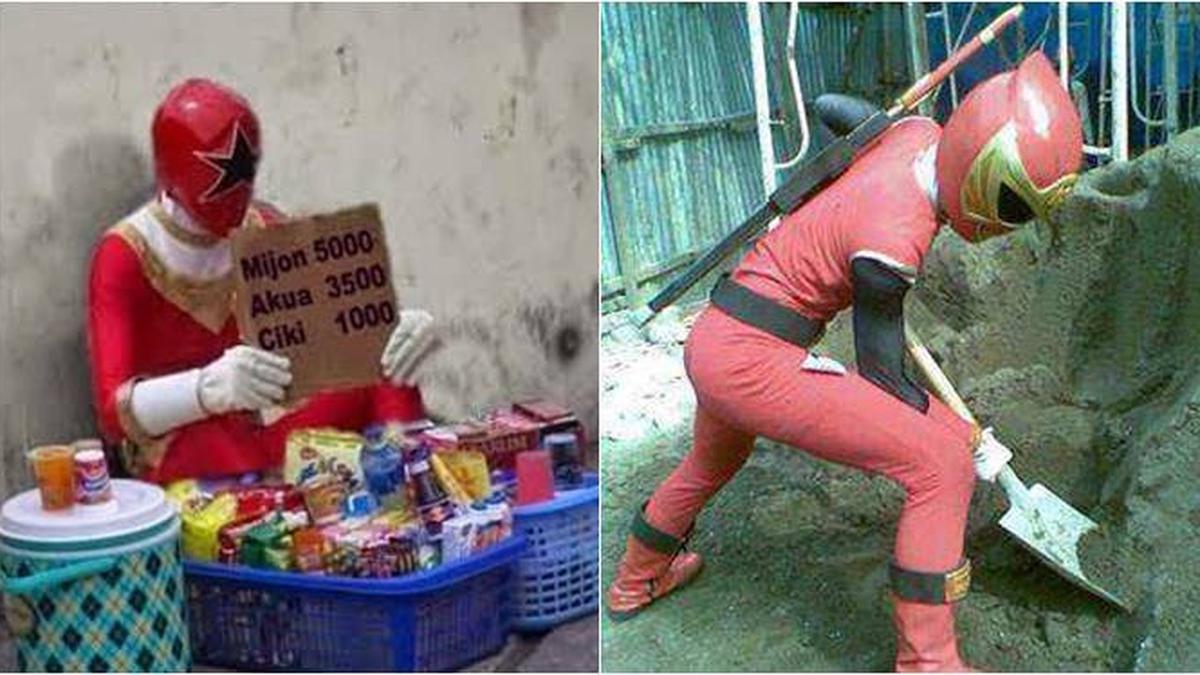 6 Potret Power Rangers Saat Tidak Melawan Kejahatan Ini Kocak - Hot ...