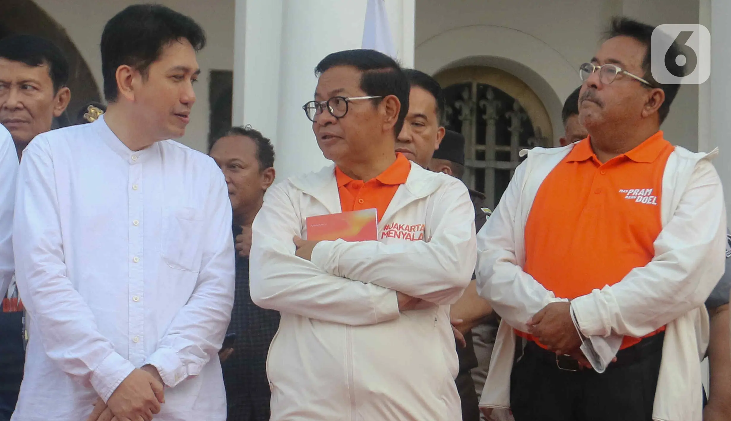 Tiga Paslon Pilgub Jakarta 2024 Ikuti Deklarasi Kampanye Damai - Foto Liputan6.com