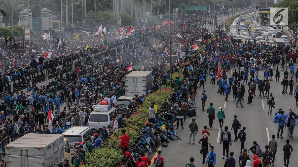 Polda: Demo Berlangsung Kondusif di Jawa Timur - Surabaya Liputan6.com
