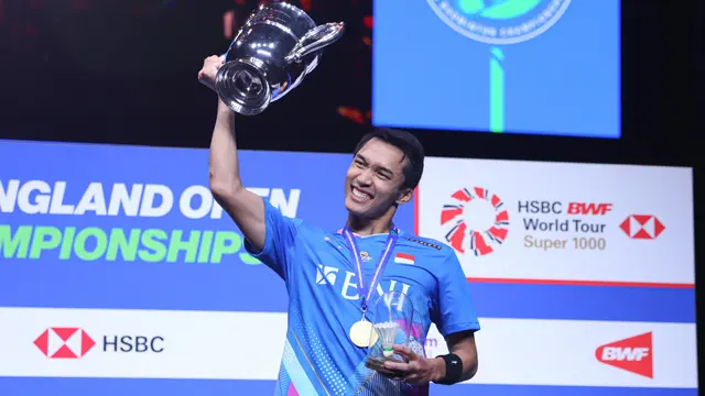 3 Catatan Impresif Jonatan Christie Setelah Meraih Trofi Juara All England 2024 - Ragam Bola.com