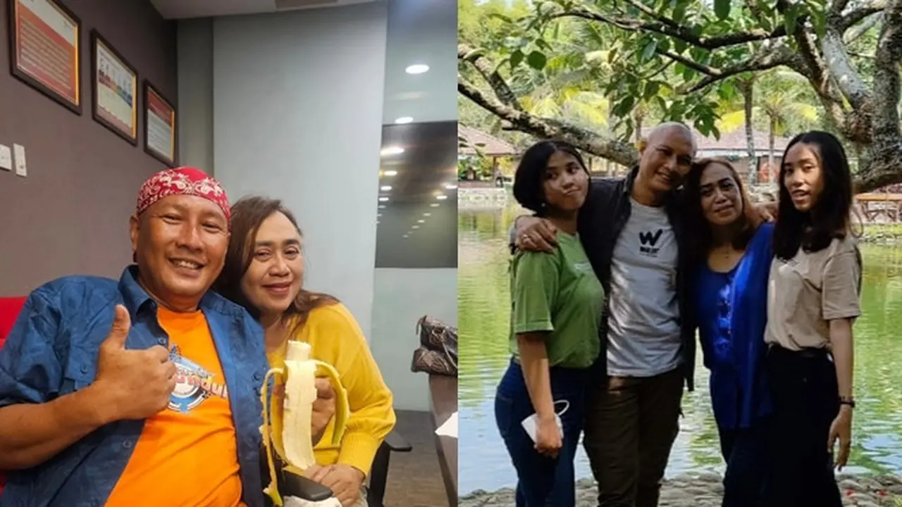 6 Potret Kebersamaan Heru Si Gundul dan Istri yang Jarang Tersorot - Hot Liputan6.com