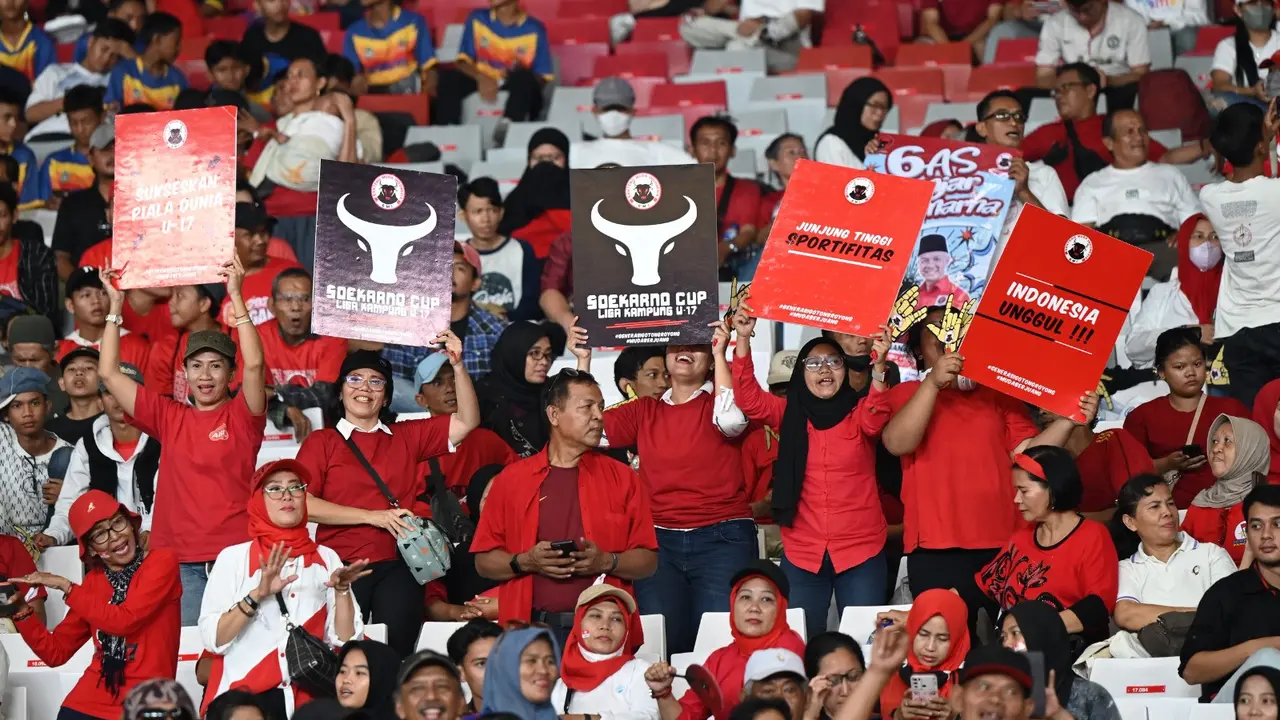 Ribuan Kader Banteng Muda Indonesia Meriahkan Liga Kampung Soekarno Cup ...