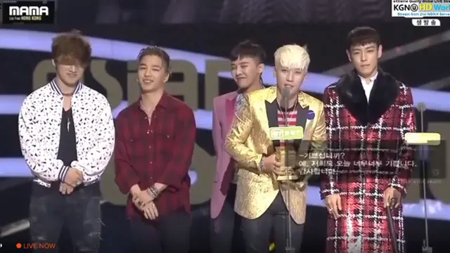 Kemenangan Besar Big Bang Sabet 4 Predikat di MAMA 2015 - ShowBiz ...