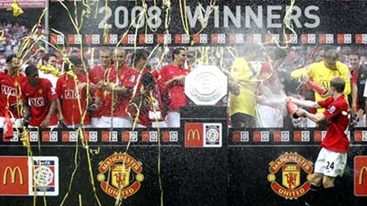 MU FA Community Shield 2008 (© AFP 2008) - Foto Liputan6.com