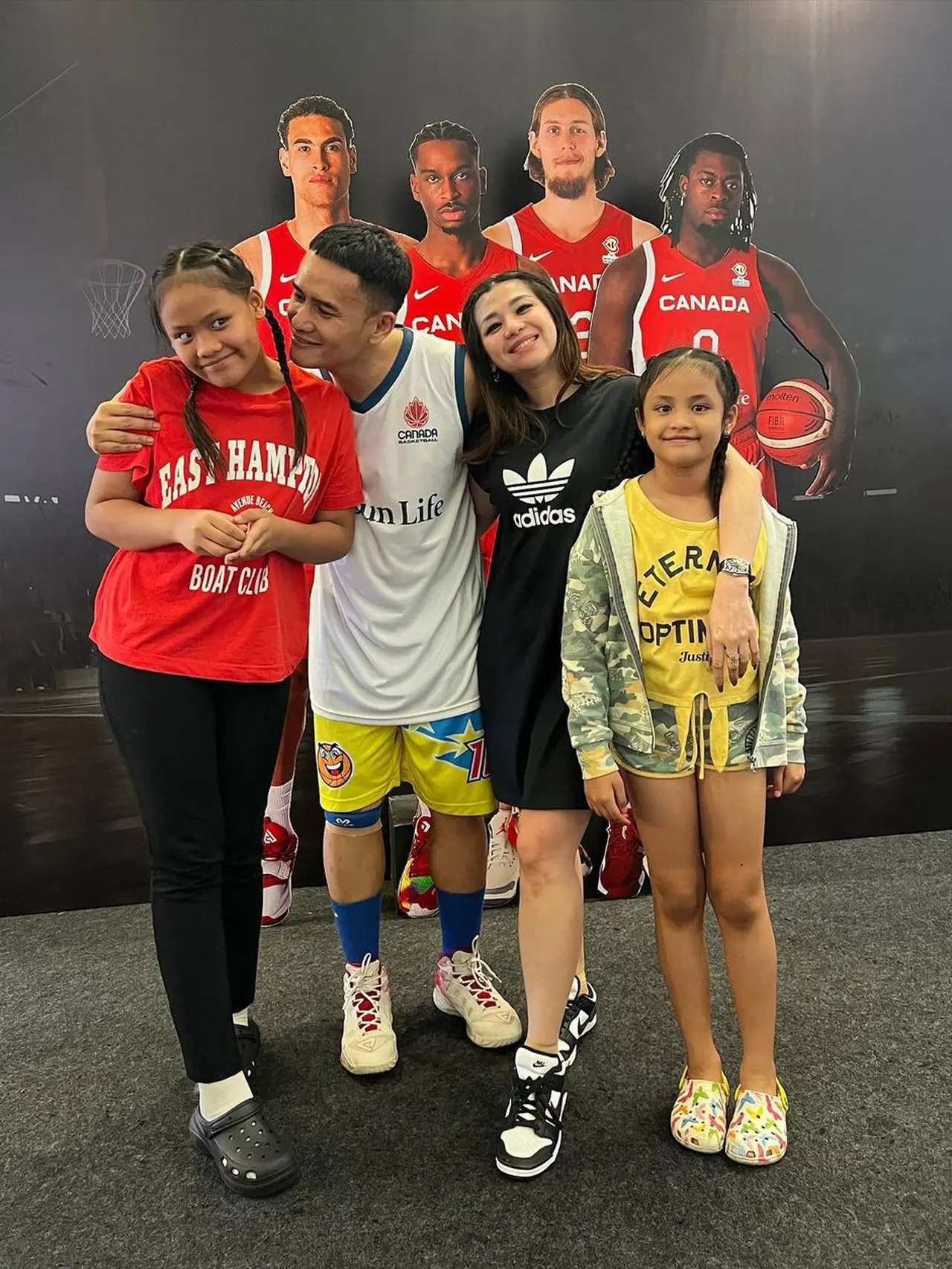 Potret Choky Sitohang dan Putrinya Abbey, Usia 12 Tahun Tingginya Sudah ...