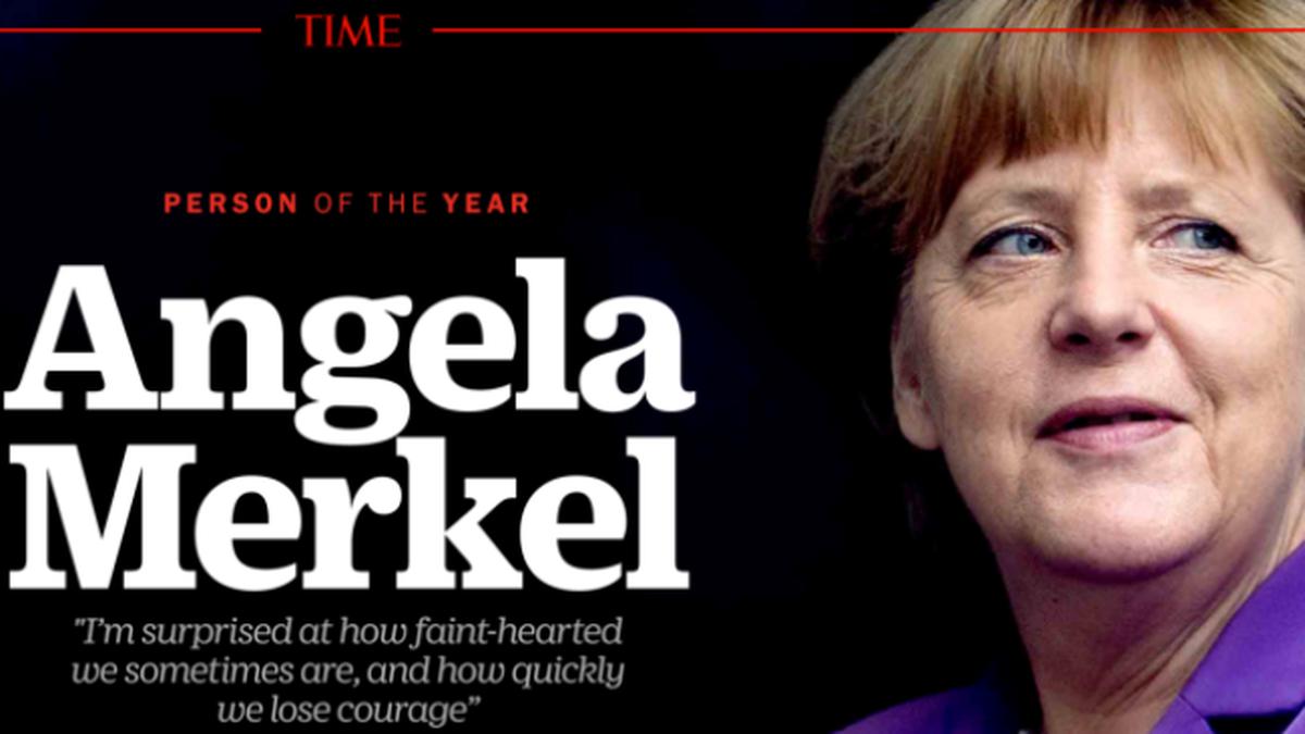 Angela Merkel, Wanita Pertama yang Raih `Person of the Year` Time