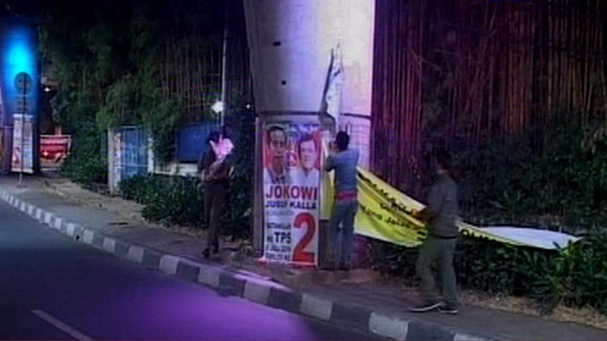 Atribut Kampanye di Wilayah DKI Jakarta Mulai Dibersihkan - Indonesia ...