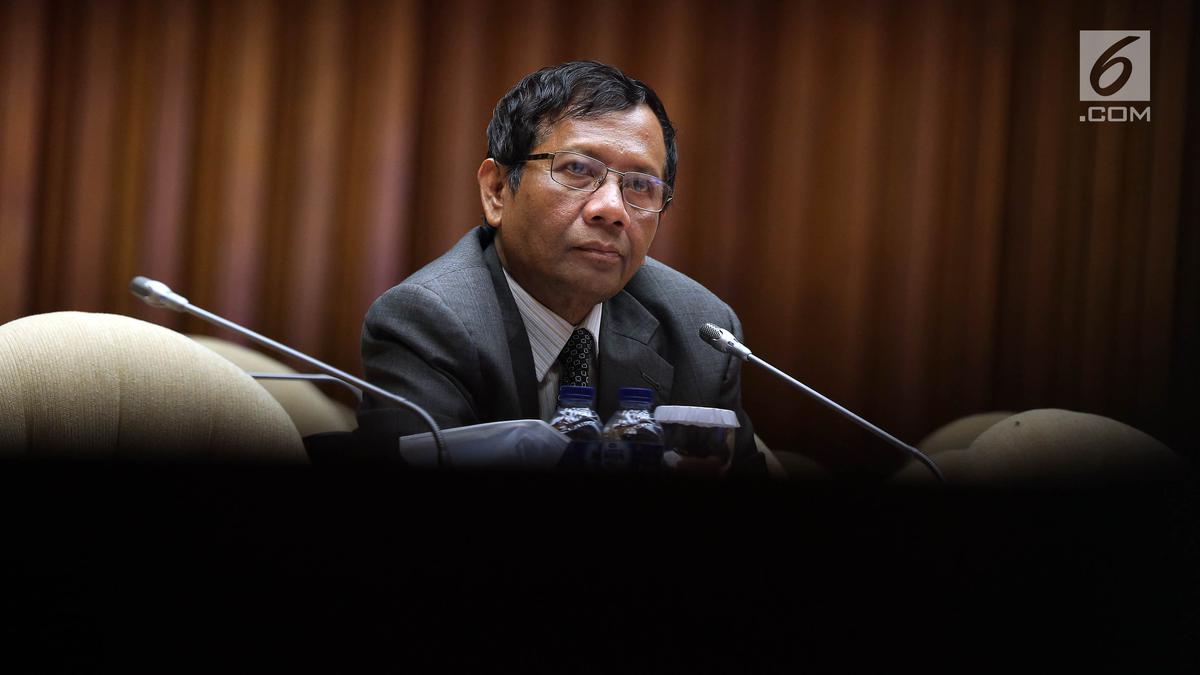 Pernyataan Lengkap Mahfud MD Terpilih sebagai Cawapres Jokowi - Pemilu Liputan6.com