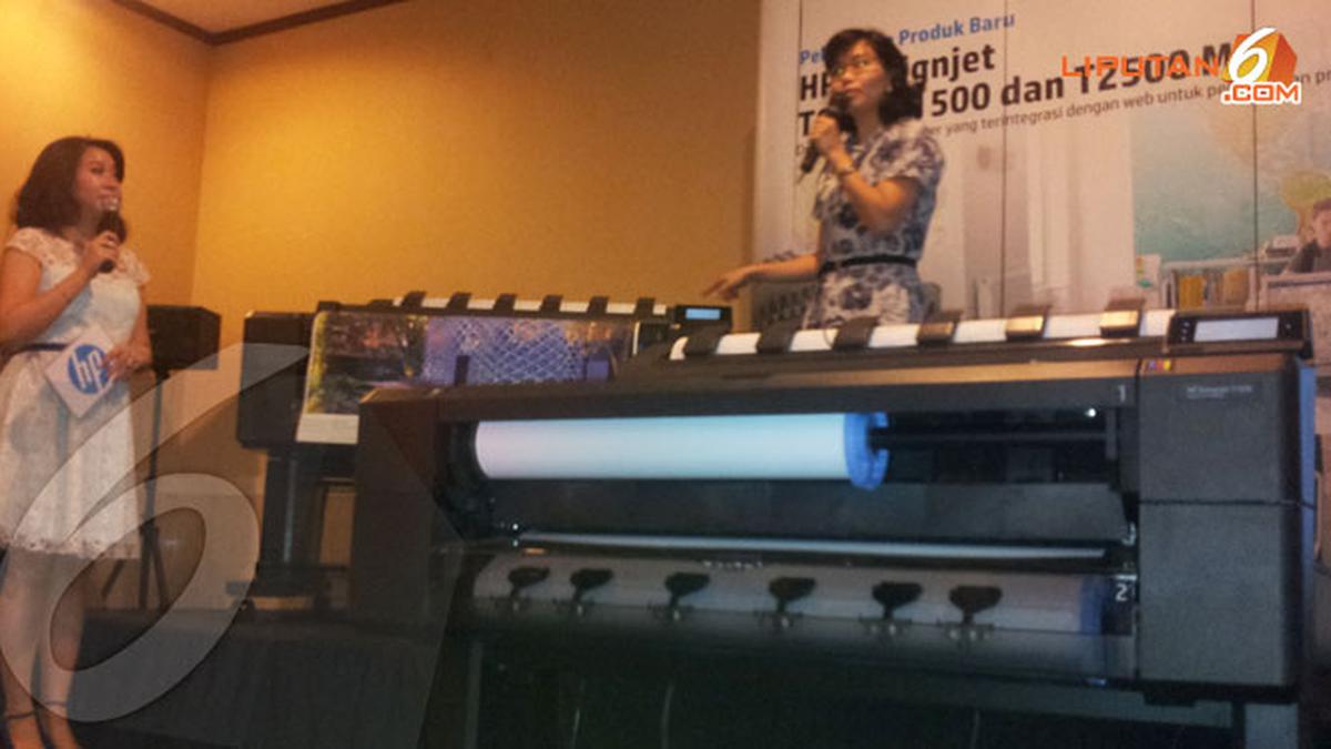 Printer Format Besar HP Juga Bisa Cetak Dokumen via Ponsel