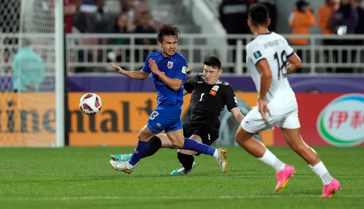 Hasil Piala Asia 2023: 2 Gol Supachai Jaided Bawa Thailand Lumat ...