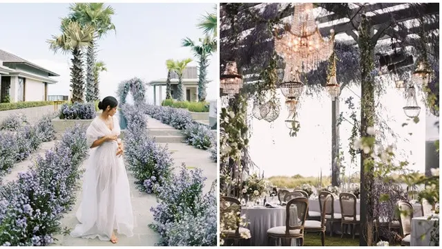 6 Potret Tempat Resepsi Pernikahan Maudy Ayunda dan Jesse Choi di Bali ...