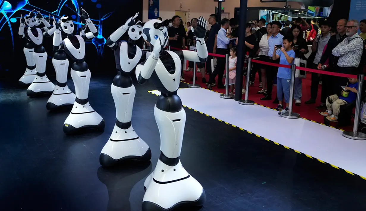Robot-Robot Canggih Dipamerkan di Konferensi Robot Dunia 2023