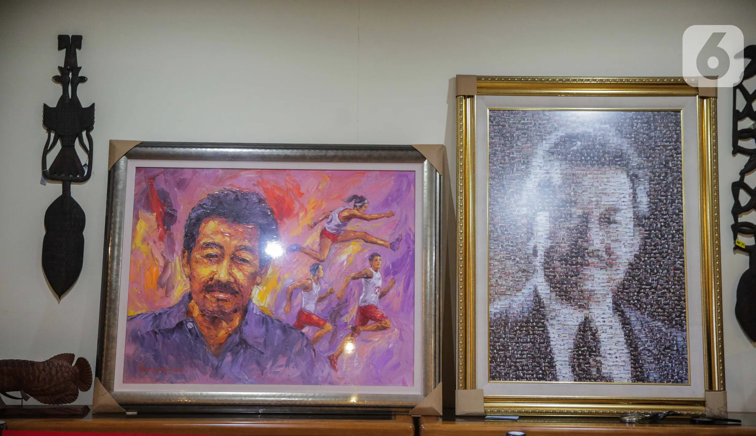 FOTO: Suasana Rumah Duka Almarhum Bob Hasan - Foto Liputan6.com