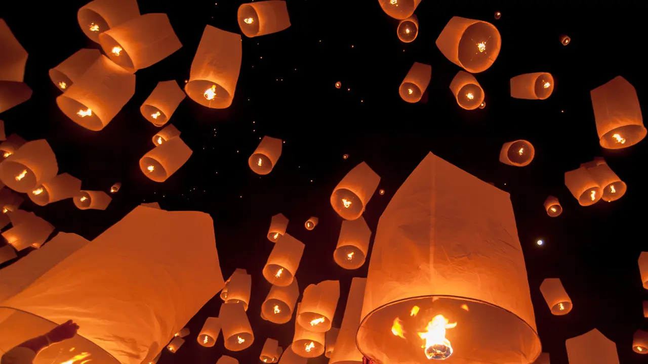 Cara Membuat Lampion Terbang di Rumah, Mudah dan Sederhana