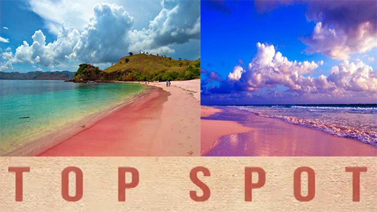 TOP SPOT : 6 Pantai Dengan Pasir Berwarna Merah Muda di Dunia - Video ...