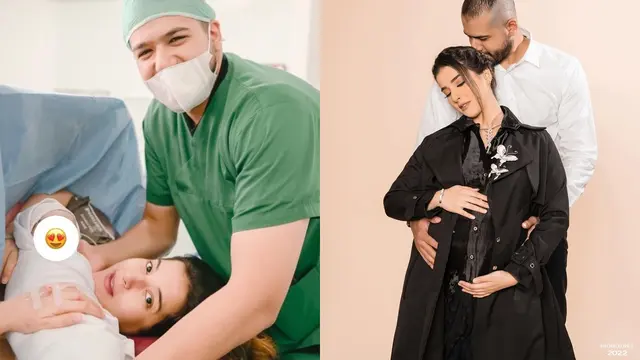 7 Momen Tasya Farasya Melahirkan Anak Kedua, Wajah Baby Isa Masih Dirahasiakan - Hot Liputan6.com