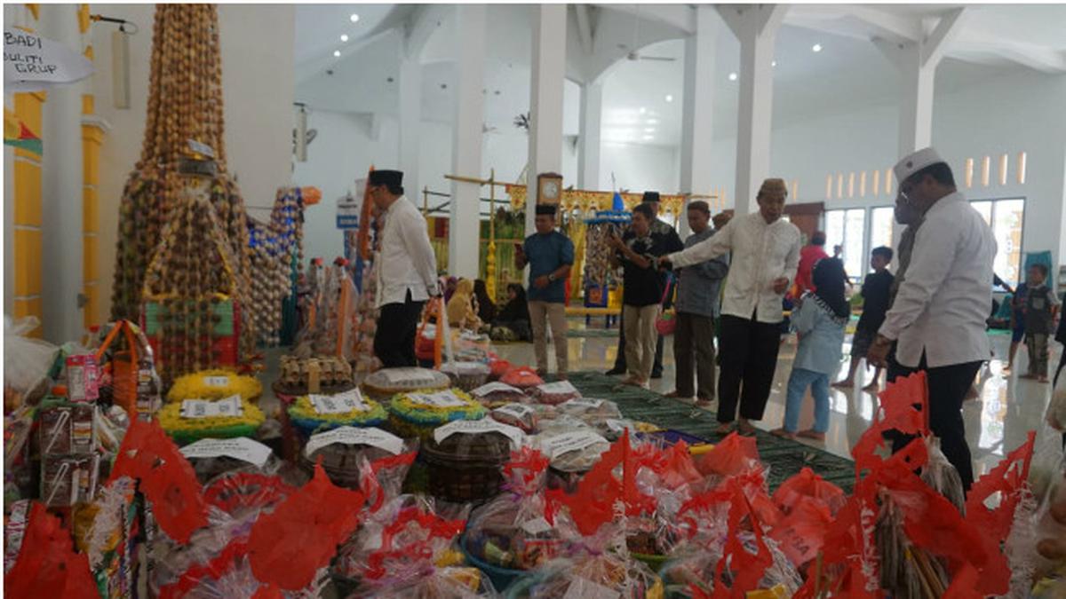 Uniknya Tradisi Walima Maulid Nabi di Masjid Walima Emas Gorontalo ...