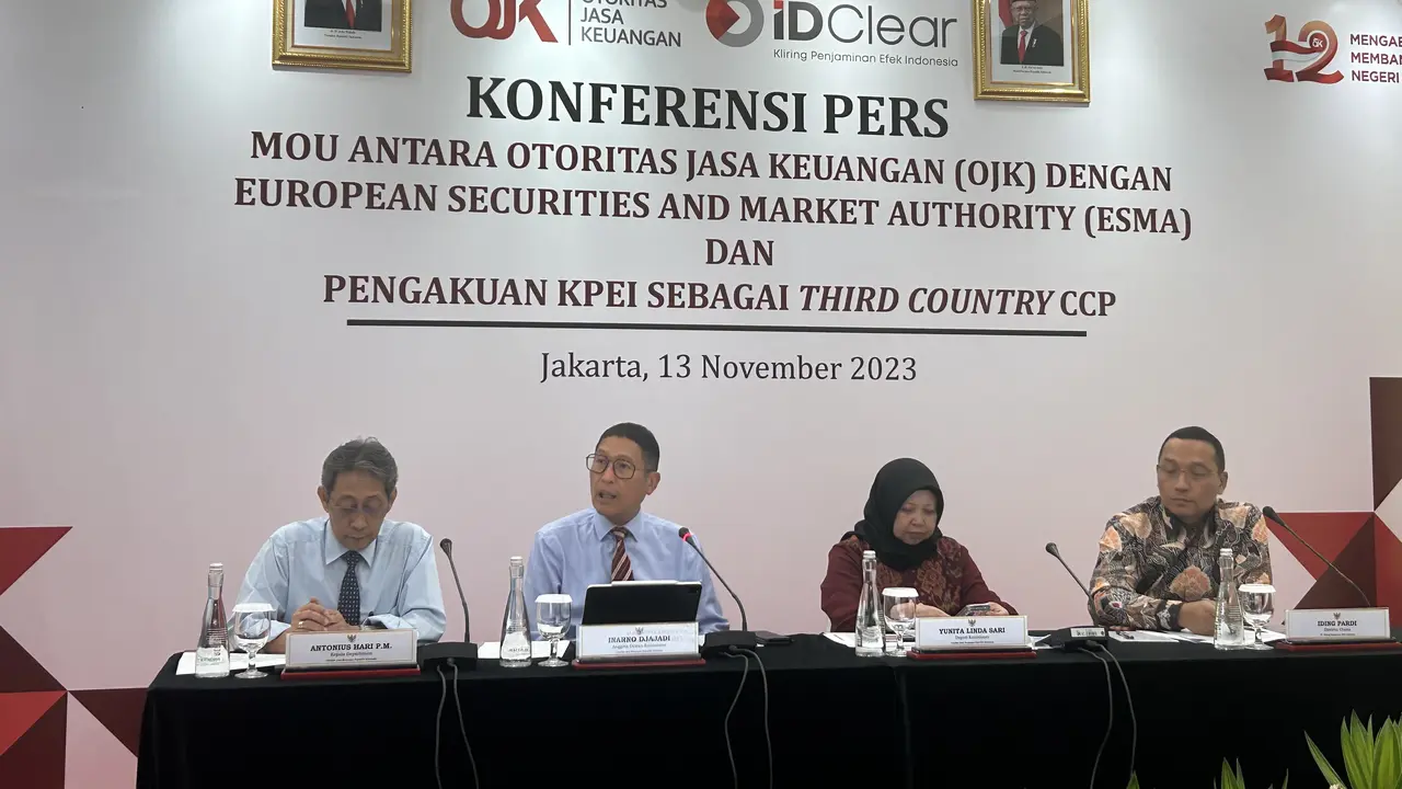 OJK Pamer KPEI Raih Pengakuan Third-Country Central Counterparty dari ...