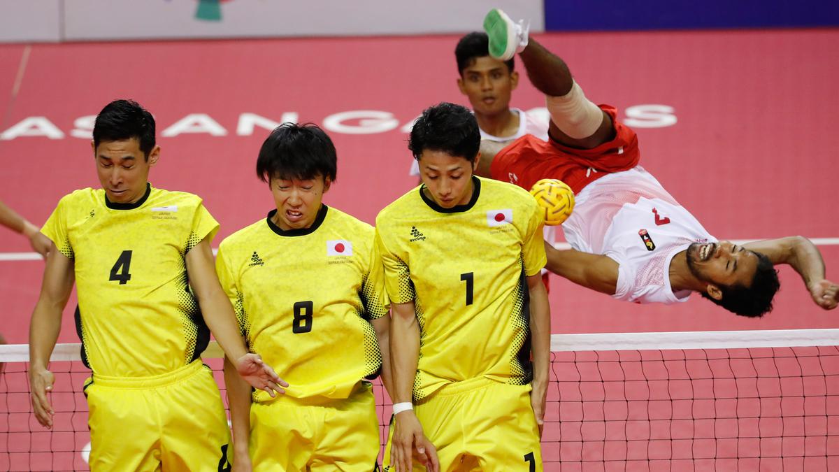 FOTO: Libas Jepang, Sepak Takraw Putra Sumbang Emas ke-31 untuk Indonesia
