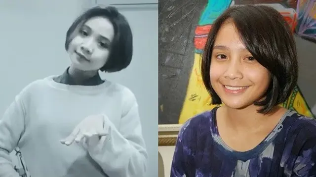 6 Potret Nada Azka, Seleb TikTok 'Kembaran' Nagita Slavina saat Muda ...