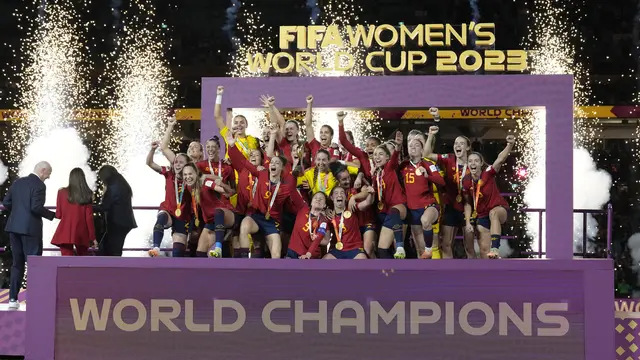 Spanyol Juara Piala Dunia Wanita Usai Kalahkan Inggris, Segini Hadiah Uang yang Bakal Didapat ...