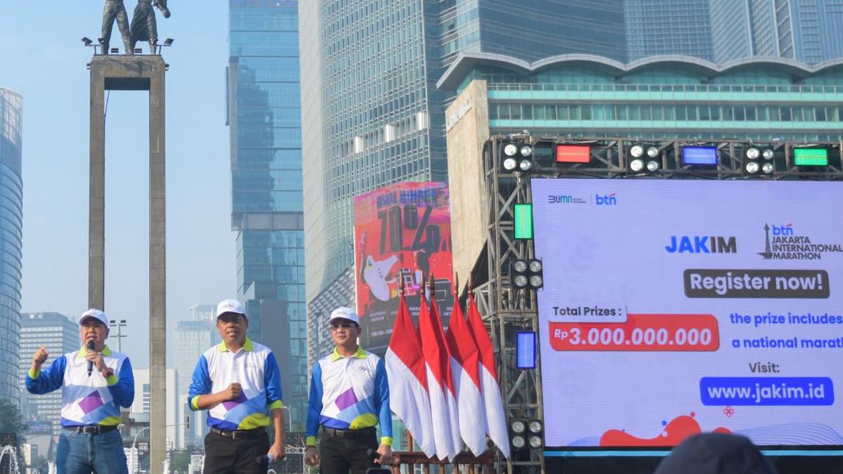 Ada Jakarta Internasional Marathon 2024, 36 Ruas Jalan Ini akan Ditutup