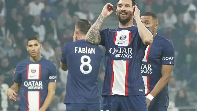Tambah Moncer Saja Nih, Lionel Messi Jadi Penentu Kemenangan PSG di Markas Lyon - Dunia Bola.com