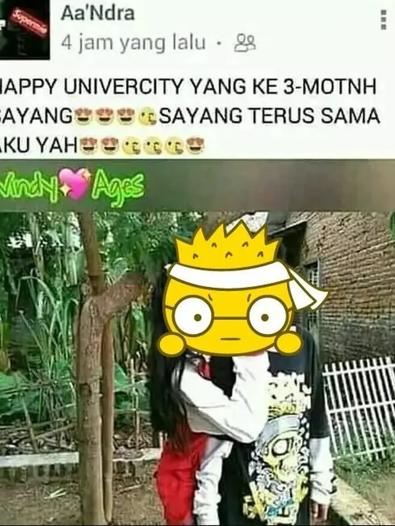 6 Status Facebook Bocah Pacaran Sok Bahasa Inggris Ini Bikin Ngakak ...