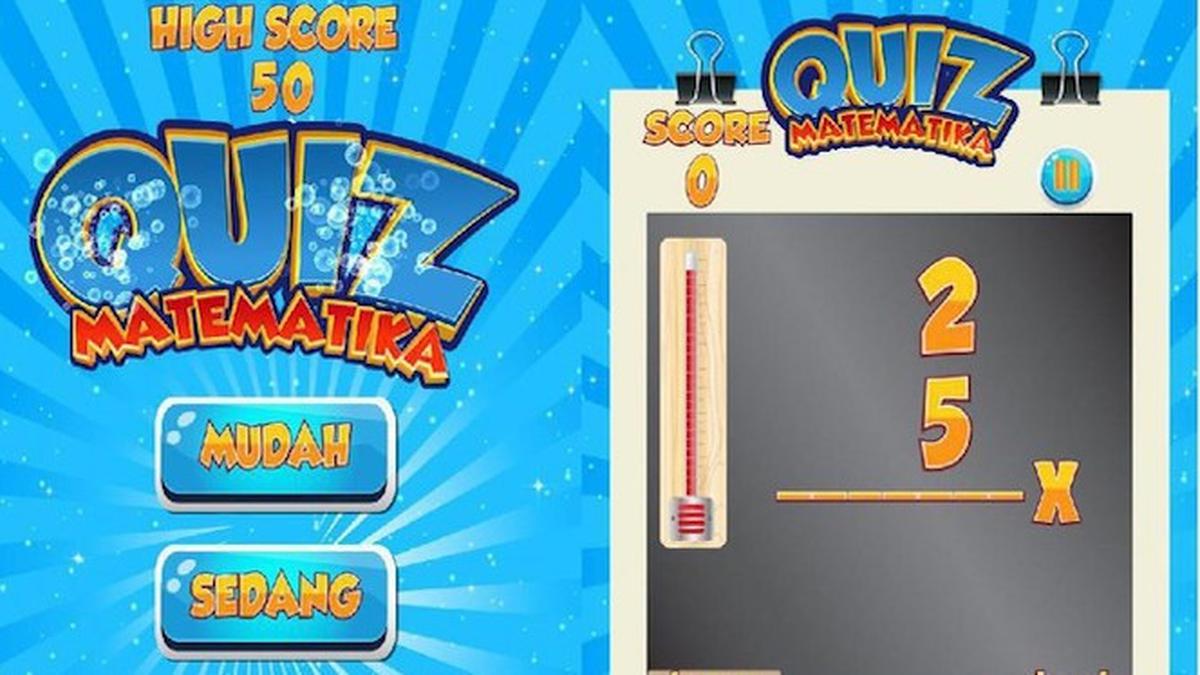 Quiz Matematika, Gim Berhitung yang Digarap Anak SD 10 Tahun - Tekno ...