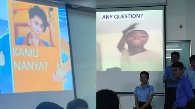 6 Gambar Nyeleneh Slide Presentasi Kuliah Saat Sesi Tanya Jawab Ini ...