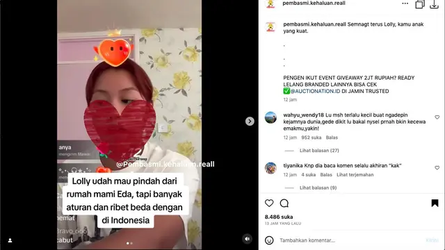 Lolly Anak Nikita Mirzani Ungkap Rencana untuk Pindah dan Tak Lagi Menumpang dengan Mama Eda: Di ...