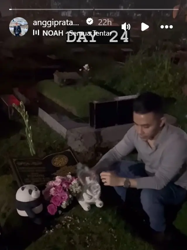 Alasan Anggi Pratama Ziarah ke Makam Stevie Agnecya Ketika Matahari Terbenam: Dia Takut ...
