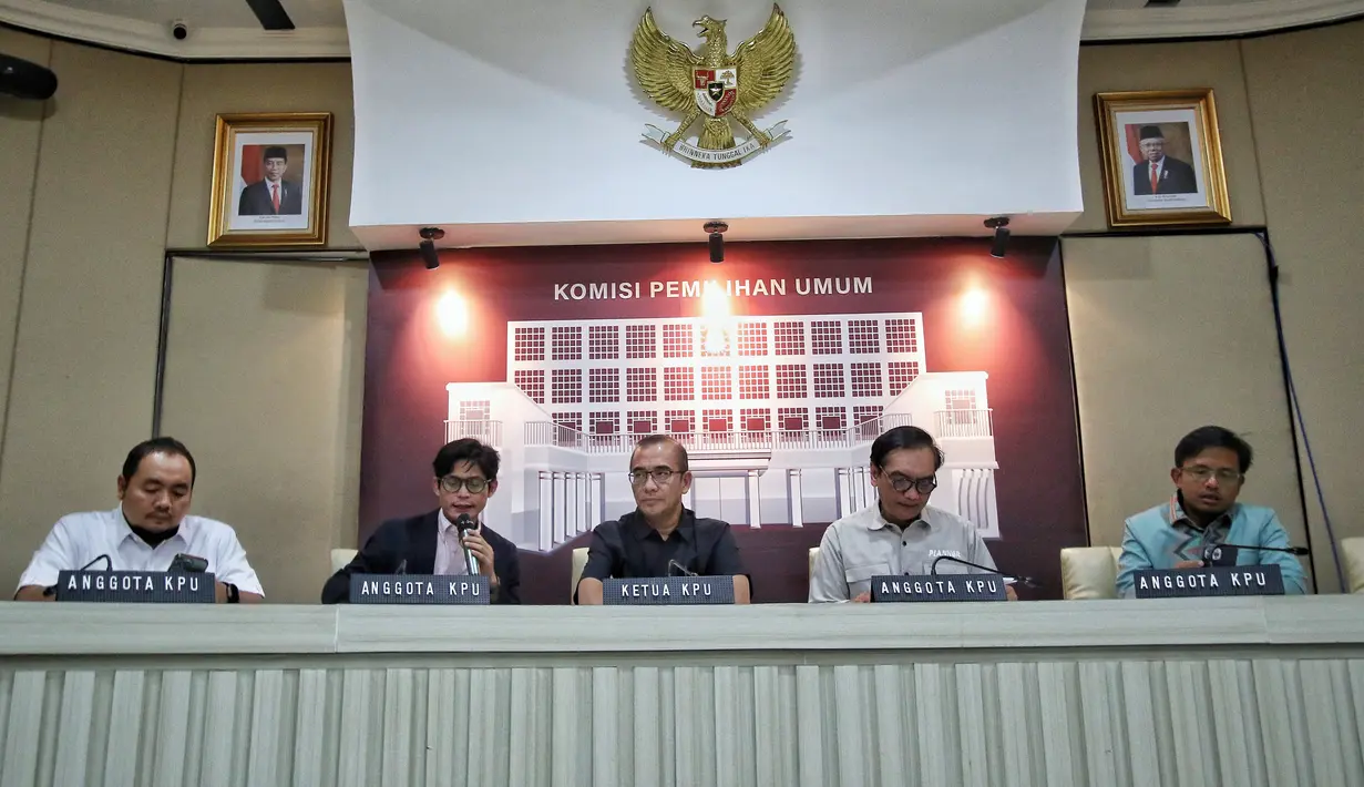 KPU Pastikan Logistik Pemilu 2024 Siap Sesuai Jadwal - Foto Liputan6.com