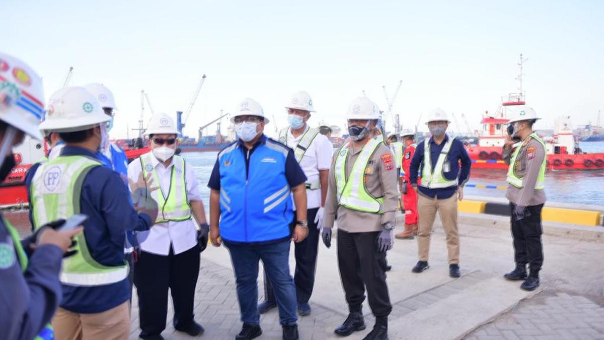 Digarap PTPP, Proyek Perkuatan Struktur Dermaga Terminal Berlian Capai ...
