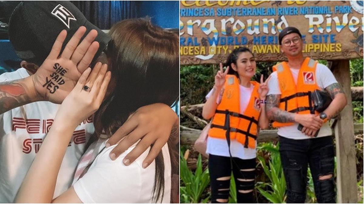 6 Momen Kemesraan Angela Lee dengan Kekasih yang Berprofesi Pengusaha ...