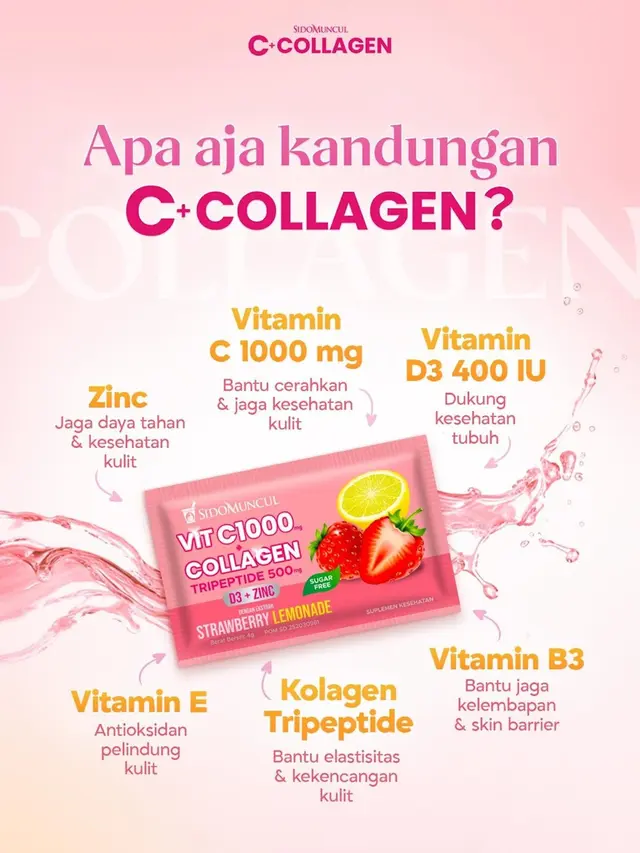 C the Glow dari Dalam, Sido Muncul C+Collagen Curi Perhatian Pengunjung ...