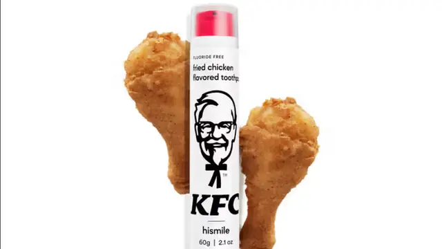 KFC in the US Makes Fried Chicken-Flavored Toothpaste - English ...
