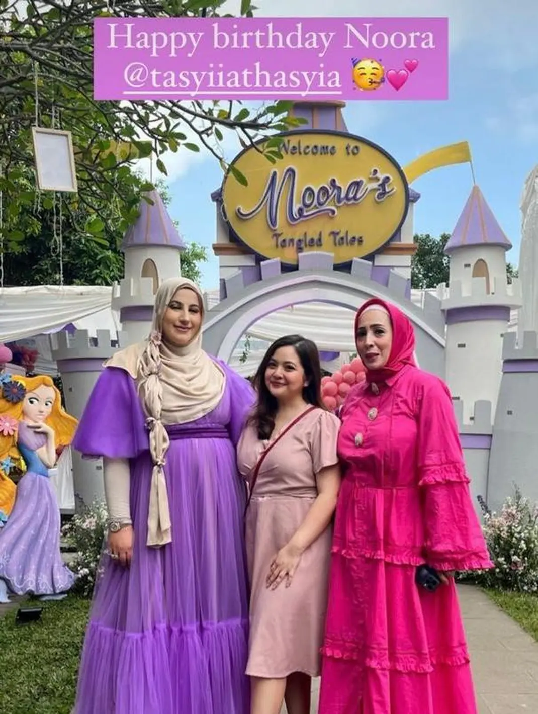 8 Potret Gaya Seleb Hadiri Ultah Mewah Anak Tasyi Athasyia, Tasya Kamila hingga Ria Ricis ...