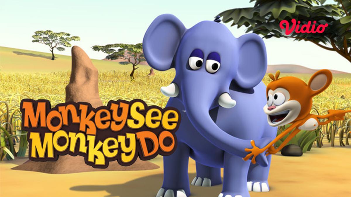 Kartun Monkey See Monkey Do Ajak Anak Bergembira, Nonton di Vidio Sekarang!