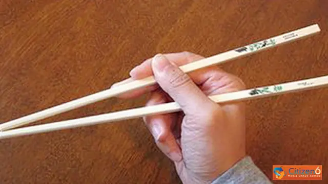 Tips Menggunakan Sumpit yang Benar - Citizen6 Liputan6.com